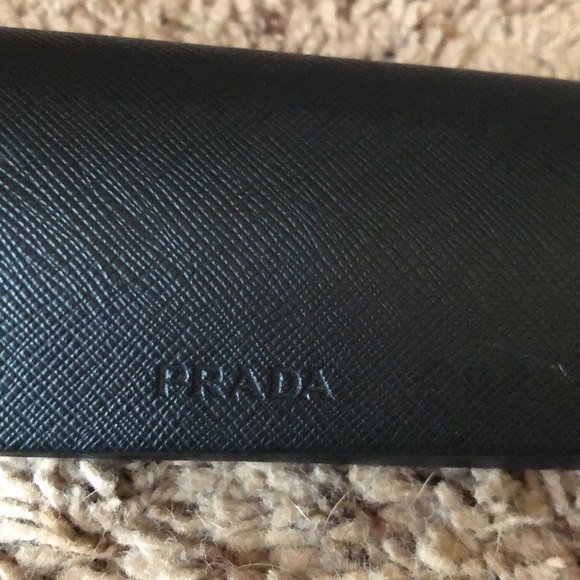 Prada | Accessories | Prada Black Eyeglass Case Beautiful And Luxurious ...